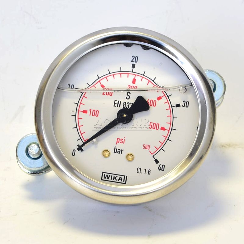 MANOMETR GLICERYNOWY WIKA M63 0-2060 BAR GWINT G14"