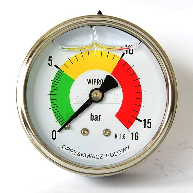 MANOMETR GLICERYNOWY M63 0-5/16 BAR GWINT G1/4"