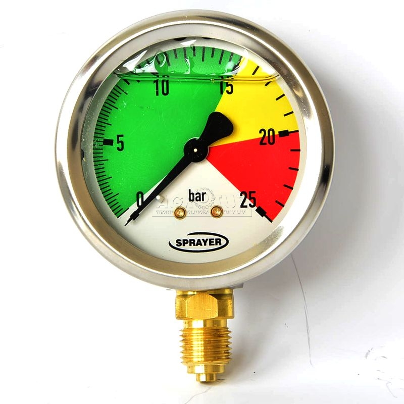 MANOMETR GLICERYNOWY M63 0-15/25 BAR GWINT G1/4"