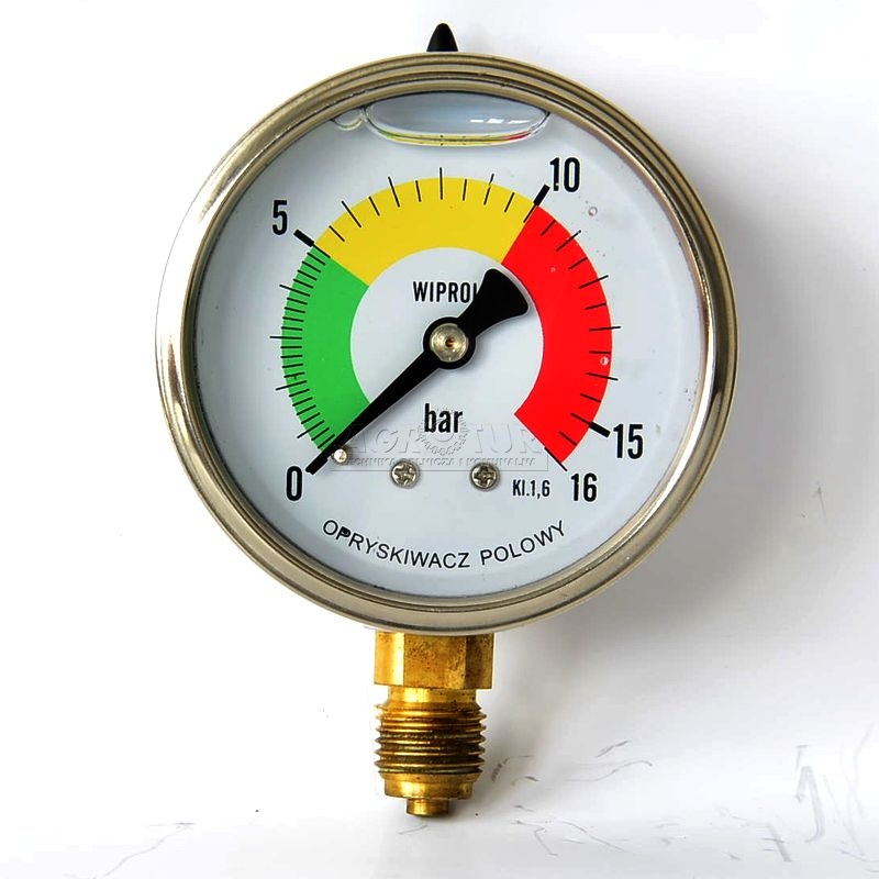 MANOMETR GLICERYNOWY M63 0-5/16 BAR GWINT G1/4"